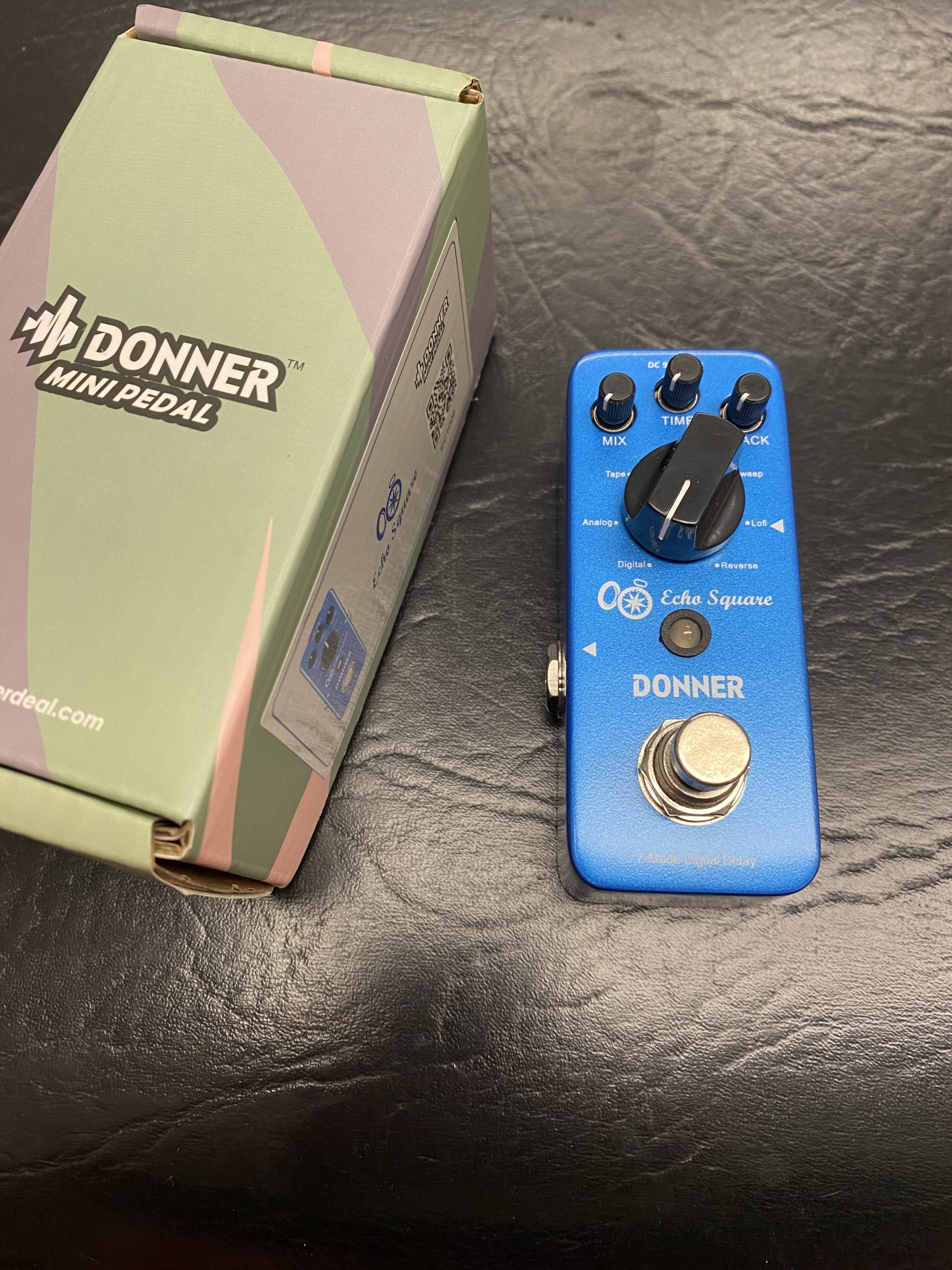 Donner Echo Square mini pedal – Lillo's School of Modern Music Ltd.