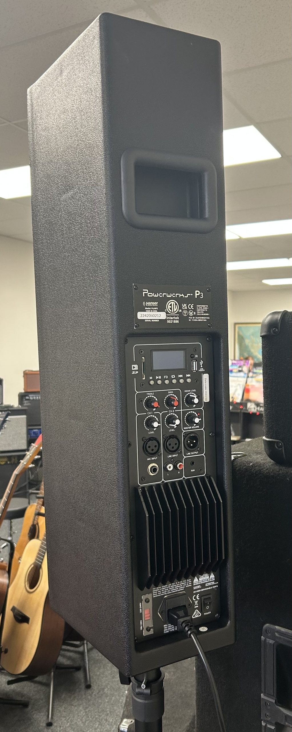 Powerwerks P3 Portable PA System – Lillo's School of Modern Music Ltd.