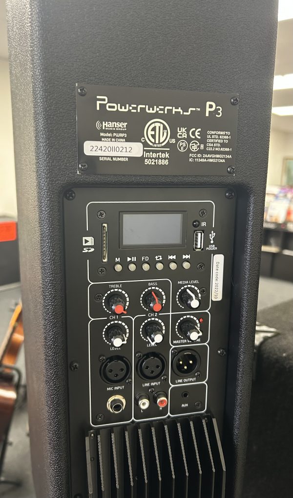 Powerwerks P3 Portable PA System – Lillo's School of Modern Music Ltd.