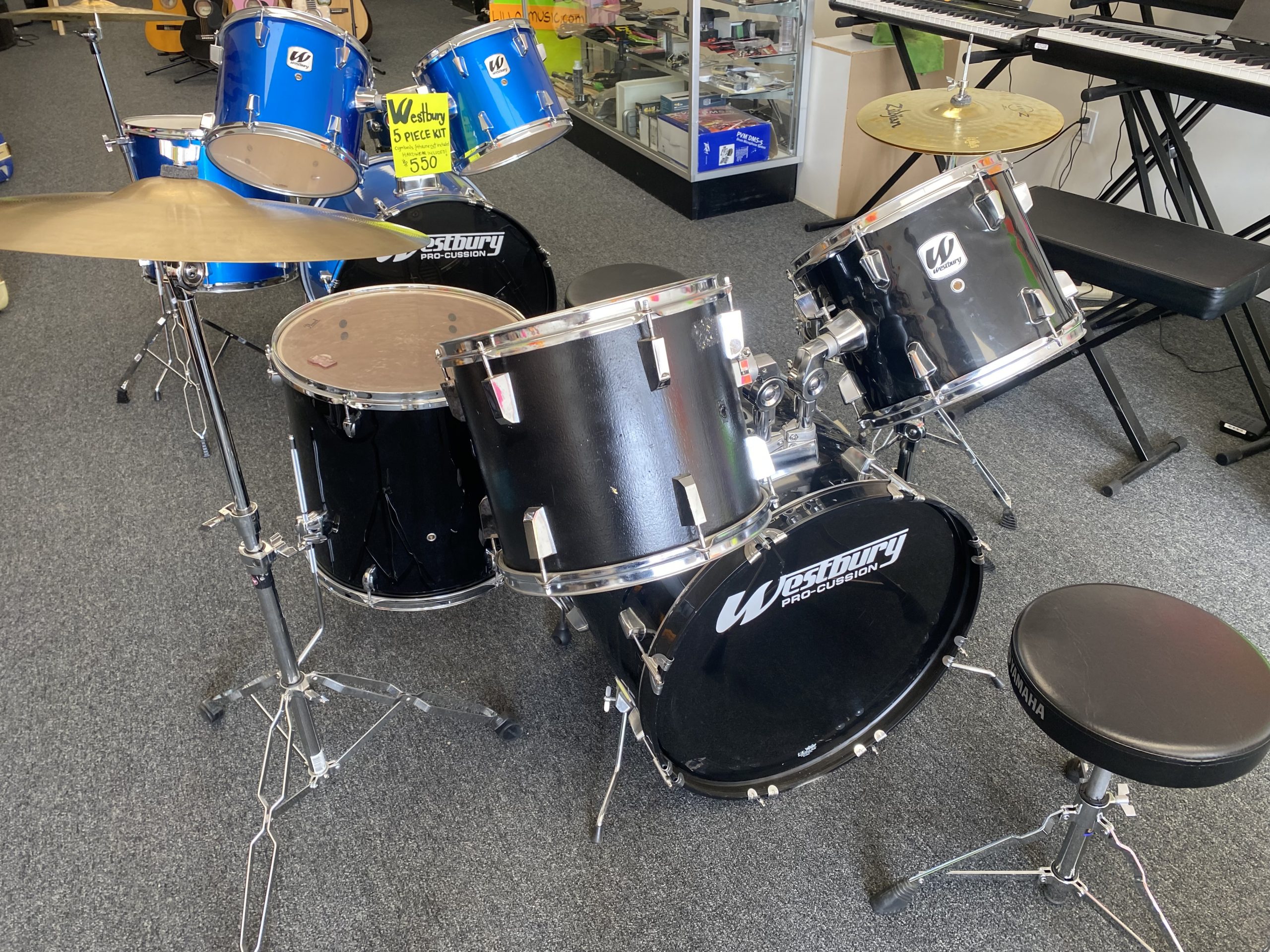 Clearout ! Frankie 5 Piece Drum Kit – Lillo's School of Modern Music Ltd.