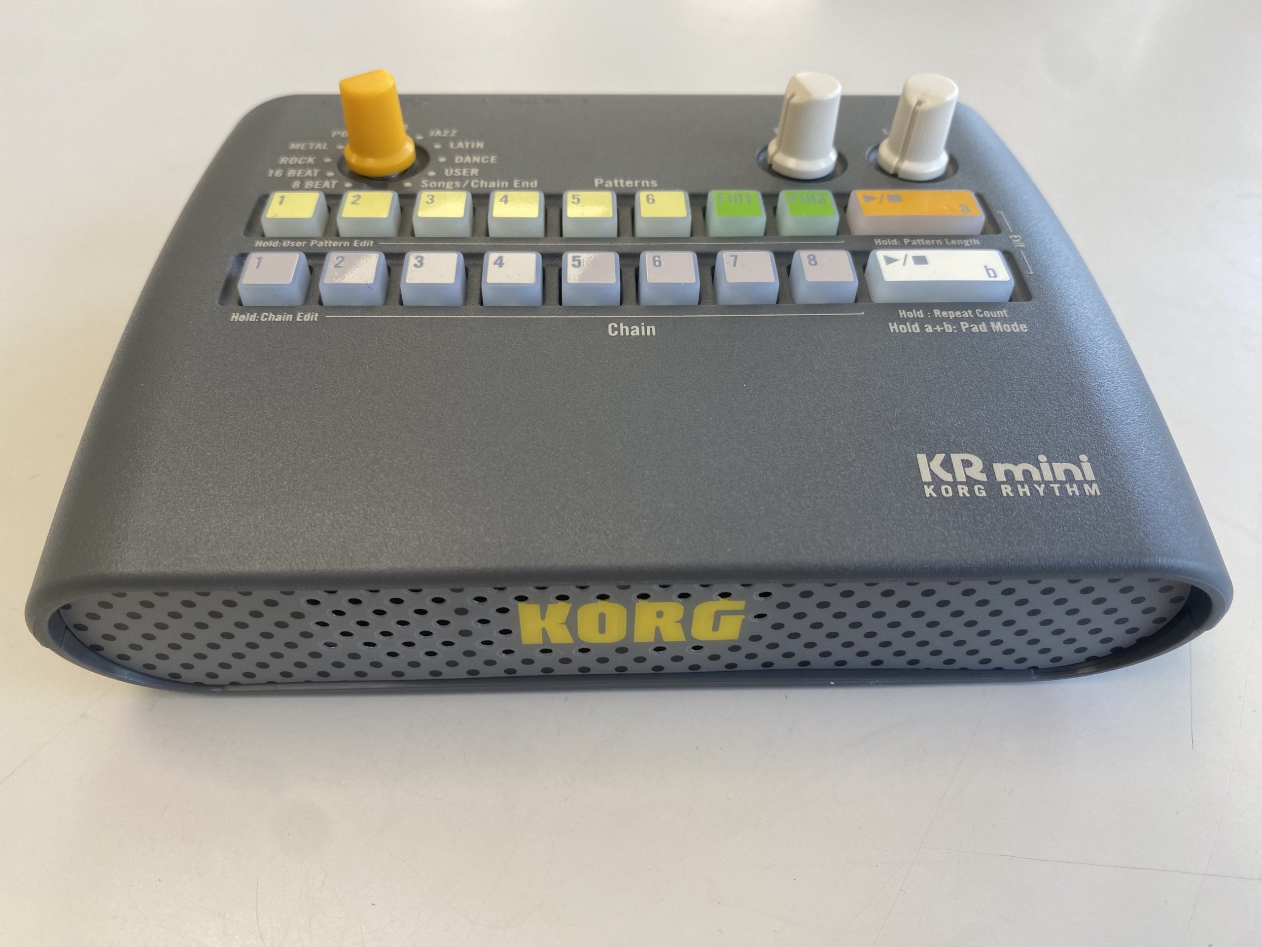 KORG KR mini drum machine – Lillo's School of Modern Music Ltd.